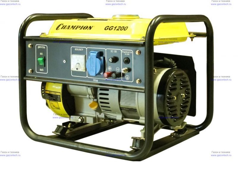 Генератор Champion GG1200 - цены, купить в Москве, СПб, Волгограде ...